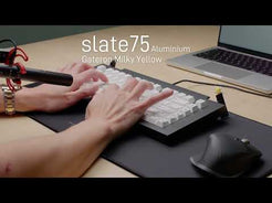 slate75 Black – Premium 75% Mechanical Keyboard | Atelier Magnus